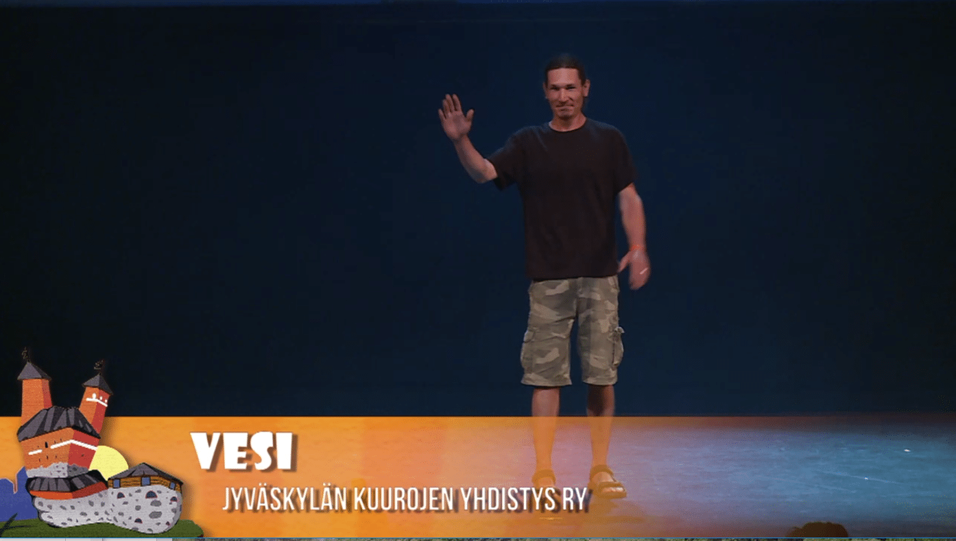 Vesi - Viittomakielinen kirjasto